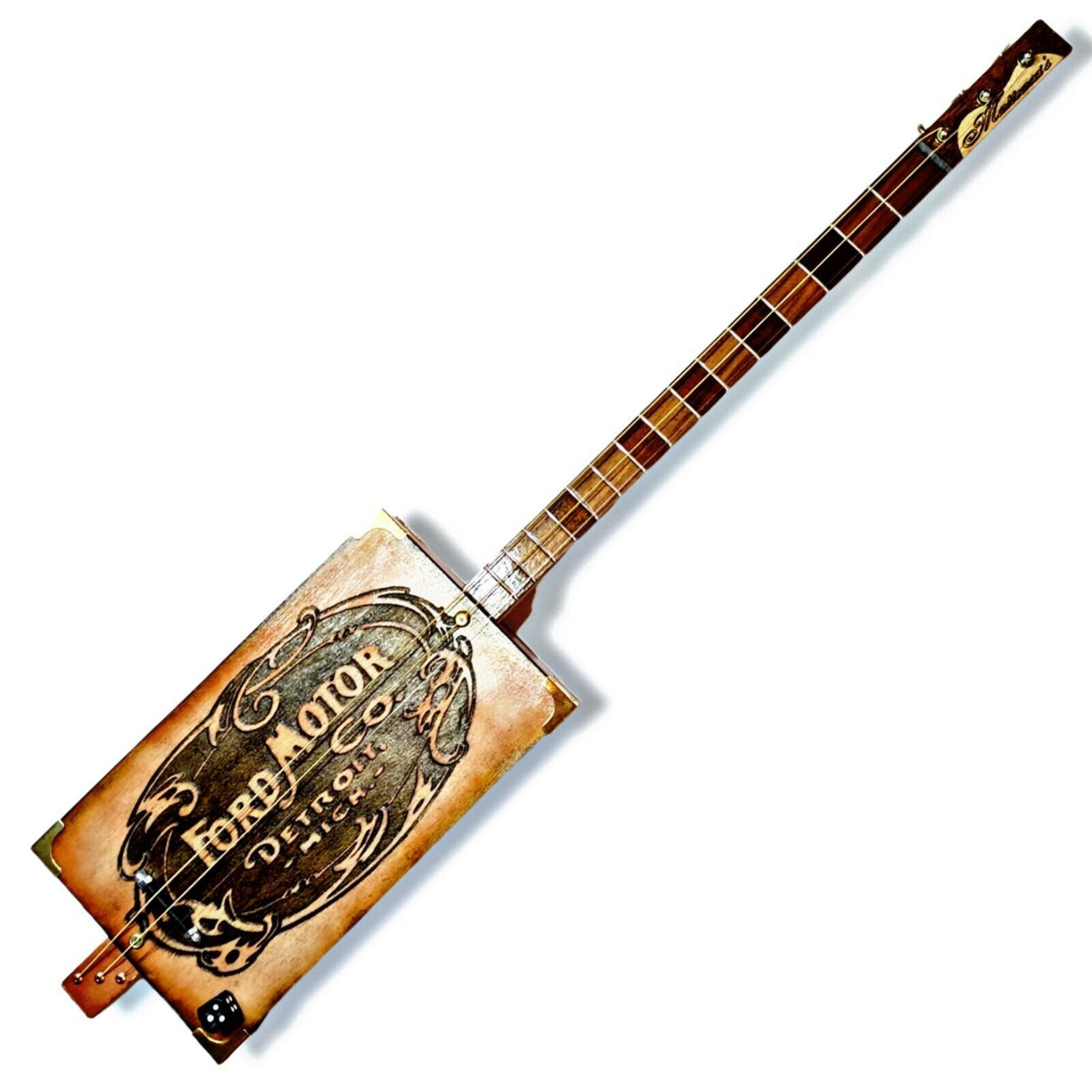 Ford 3tpv Cigar Box Guitar – Matteacci's Cigar Box Guitar