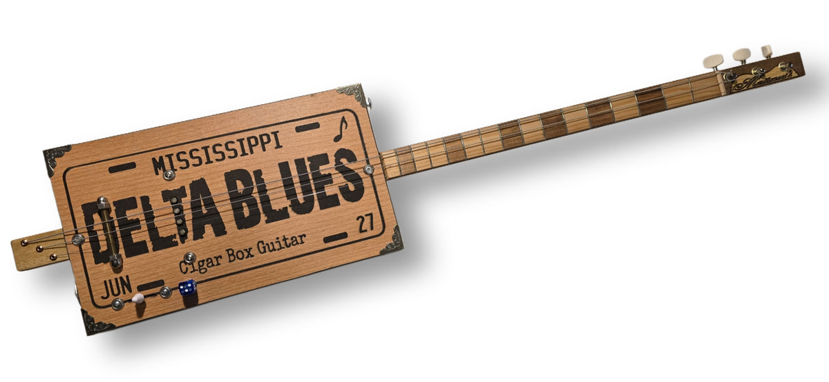 Delta Blues 3 Special Cigar Box Guitar Matteacci's | Suono Potente ...